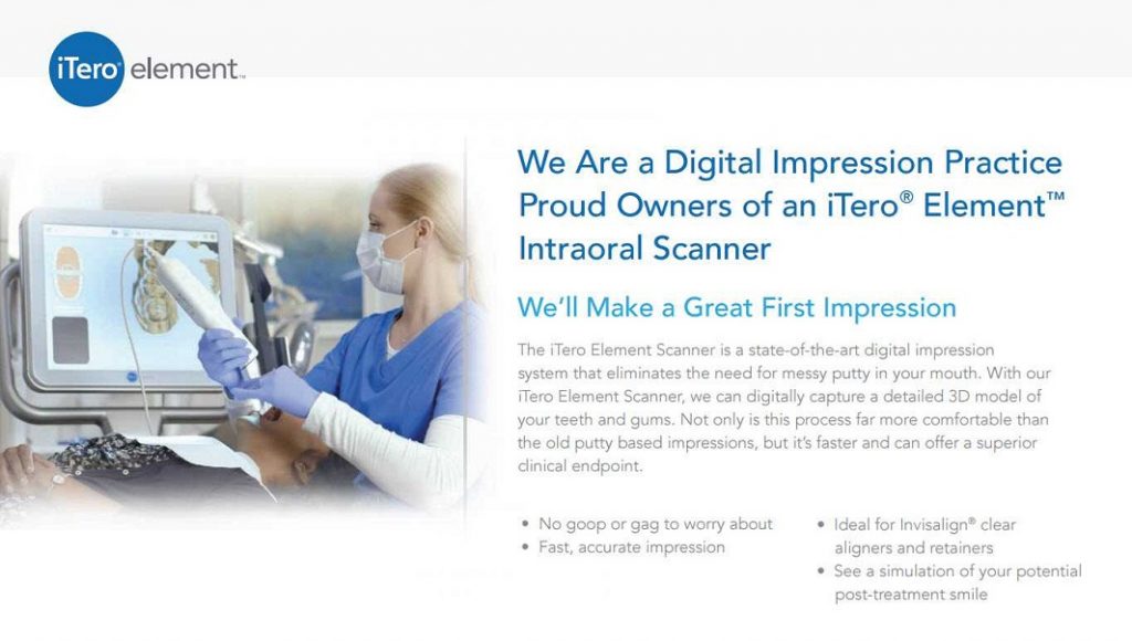 Itero Element | Best Dental Intraoral Scanning For a Dentist
